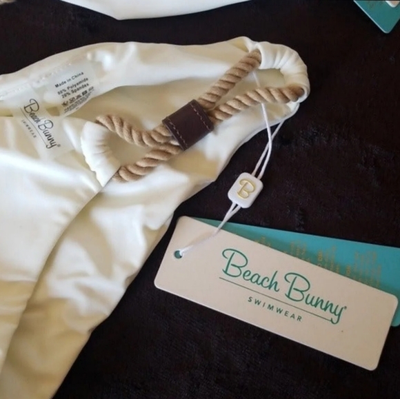 Beach Bunny | Swim | New Beach Bunny Blair Cream Bikini | Poshmark